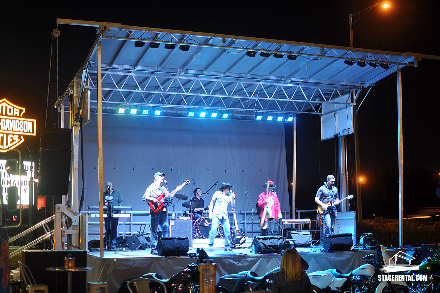 Stageline SL100 - 20x24 Mobile Stage Rental - Stage Rental Orlando ...