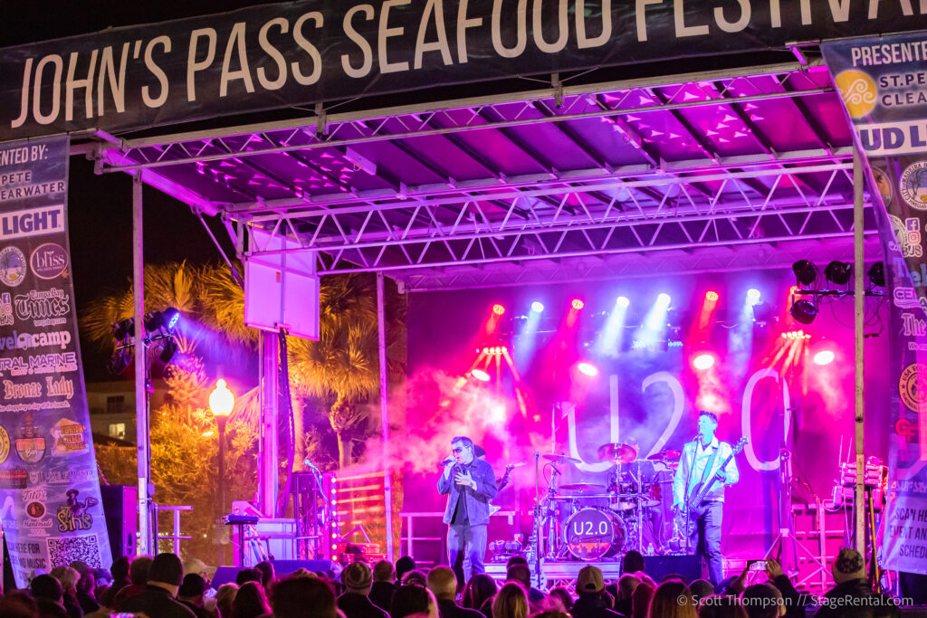Stage Rental Madeira Beach - Johns Pass Seafood Festival - Stage Rental ...